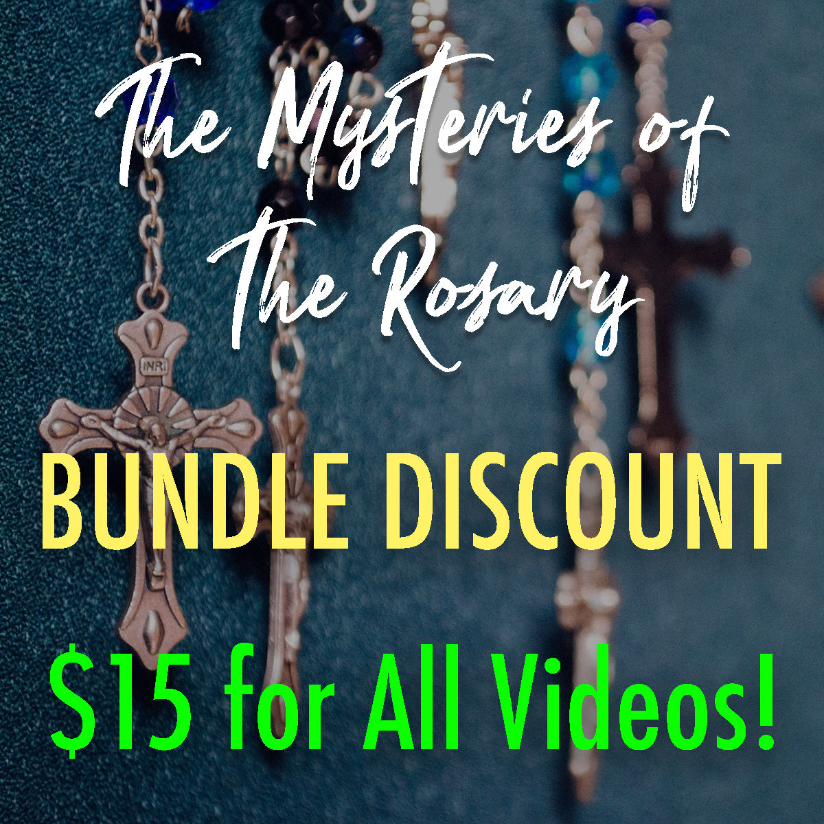 The Mysteries of the Rosary - Bundle Discount – Plating Grace